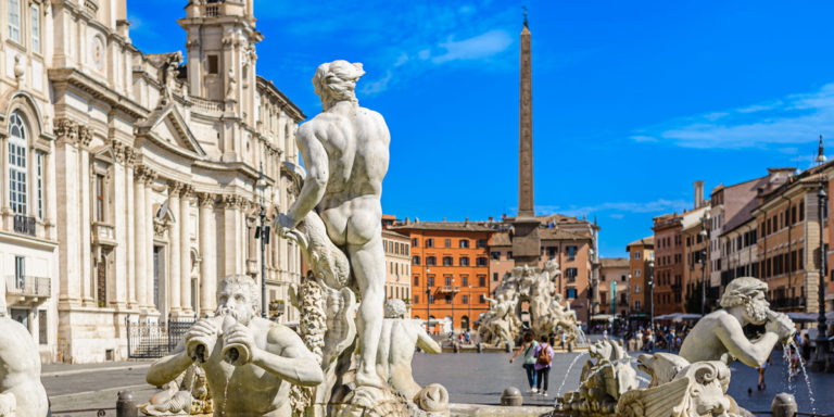 Navona Square Rome Italy: Fountains, History, Where to Stay